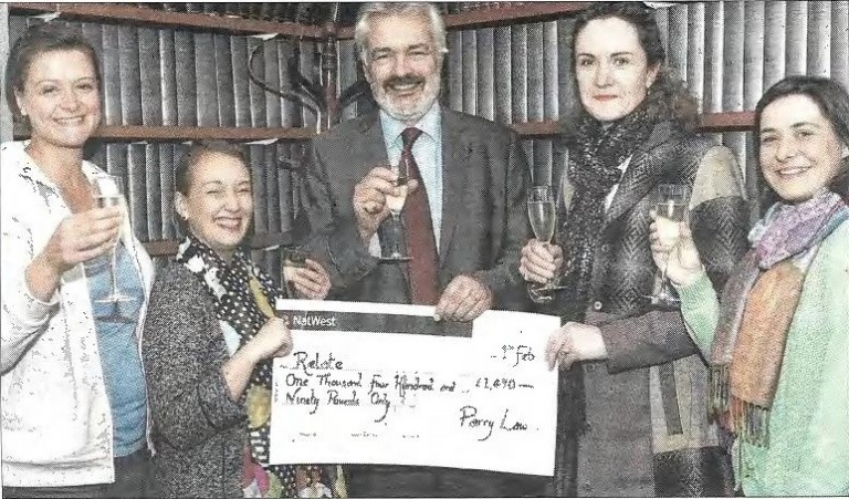 Donation to Relate East Kent | Parry Law